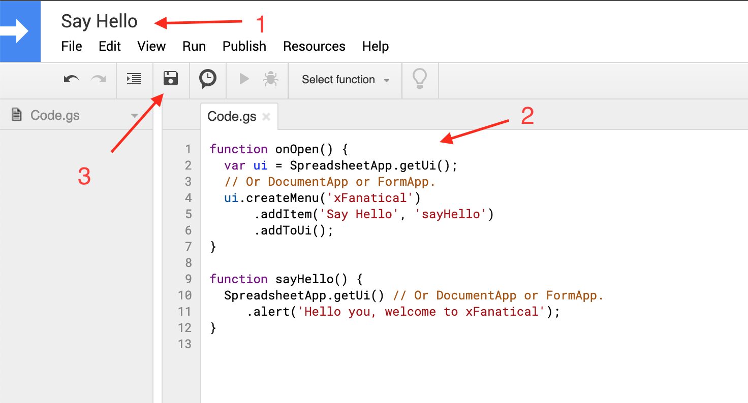 How to Add an Apps Script to your Google Apps? - xFanatical