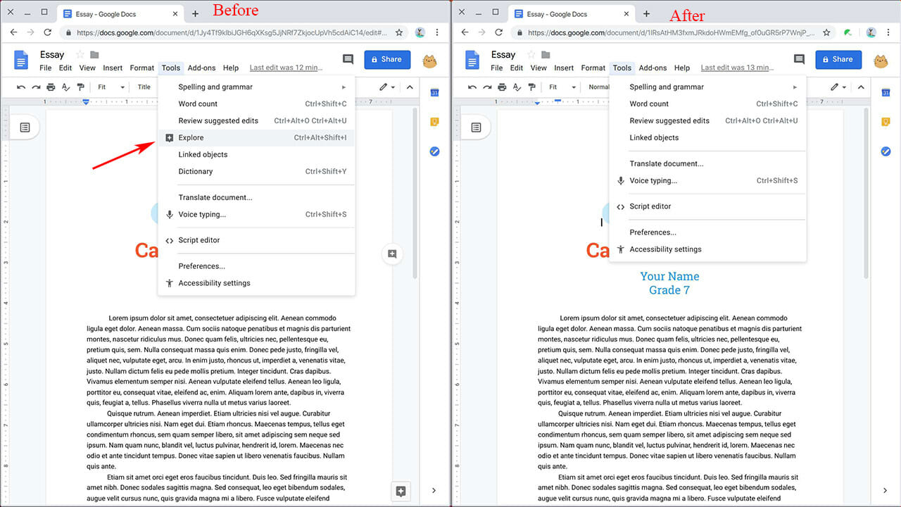 How to Disable the Explore feature in Docs and Slides? - xFanatical