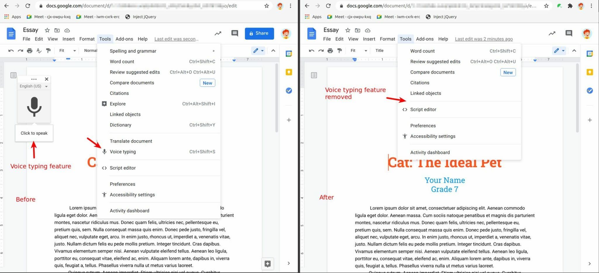 Disable Voice Typing In Google Docs XFanatical