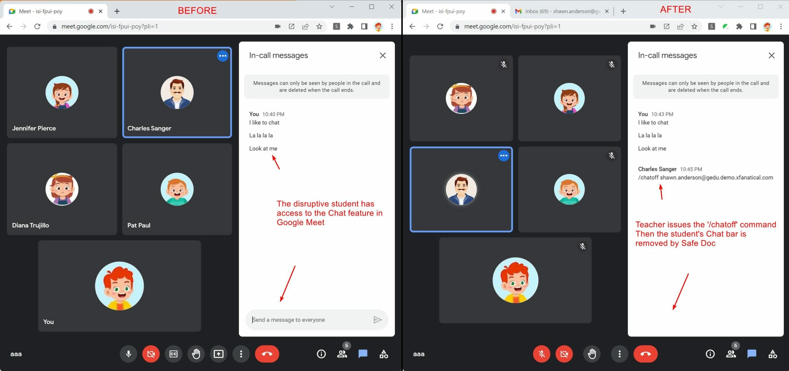 Disable Chat In Google Meet XFanatical