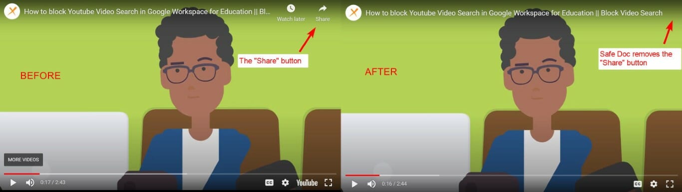 Remove Youtube Controls From Video | xFanatical