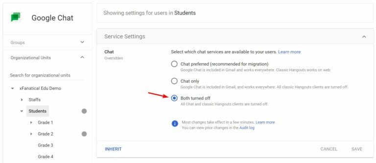 Block Google Chat in Gmail - Safe Doc - xFanatical