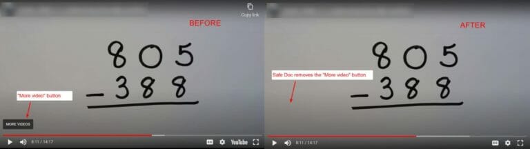 Remove Youtube Controls From Video | xFanatical