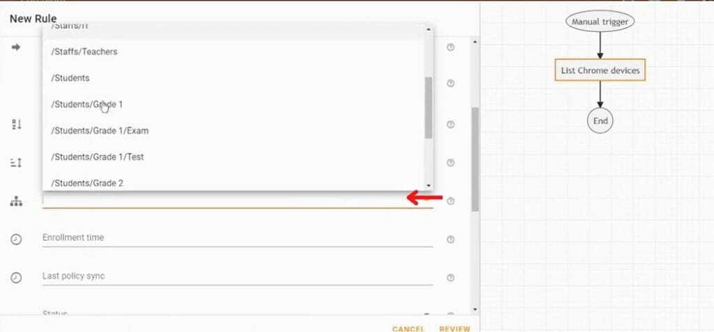 Bulk Move Google Chrome Devices - xFanatical