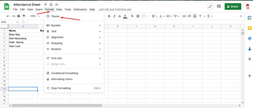 Format Cells in Google Sheets - xFanatical