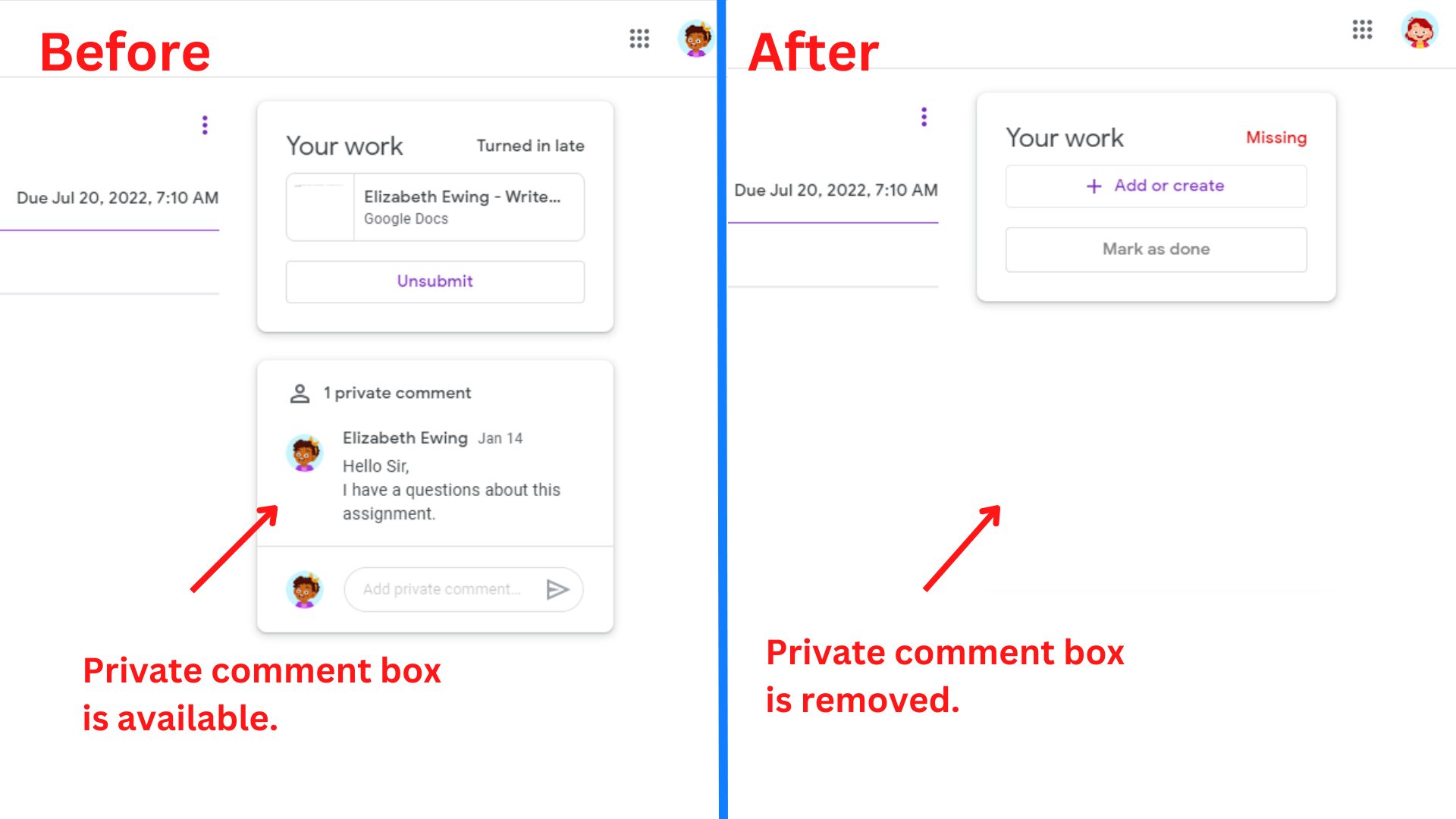 How To Disable Google Classroom Private Comments How To Disable Google Classroom Private Comments