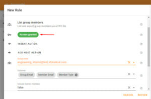 Efficiently export Google Workspace group members to CSV