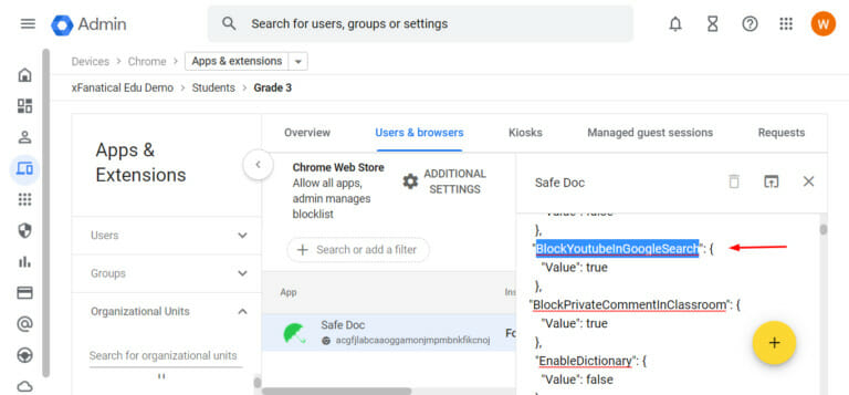 Block YouTube in Google Search - xFanatical