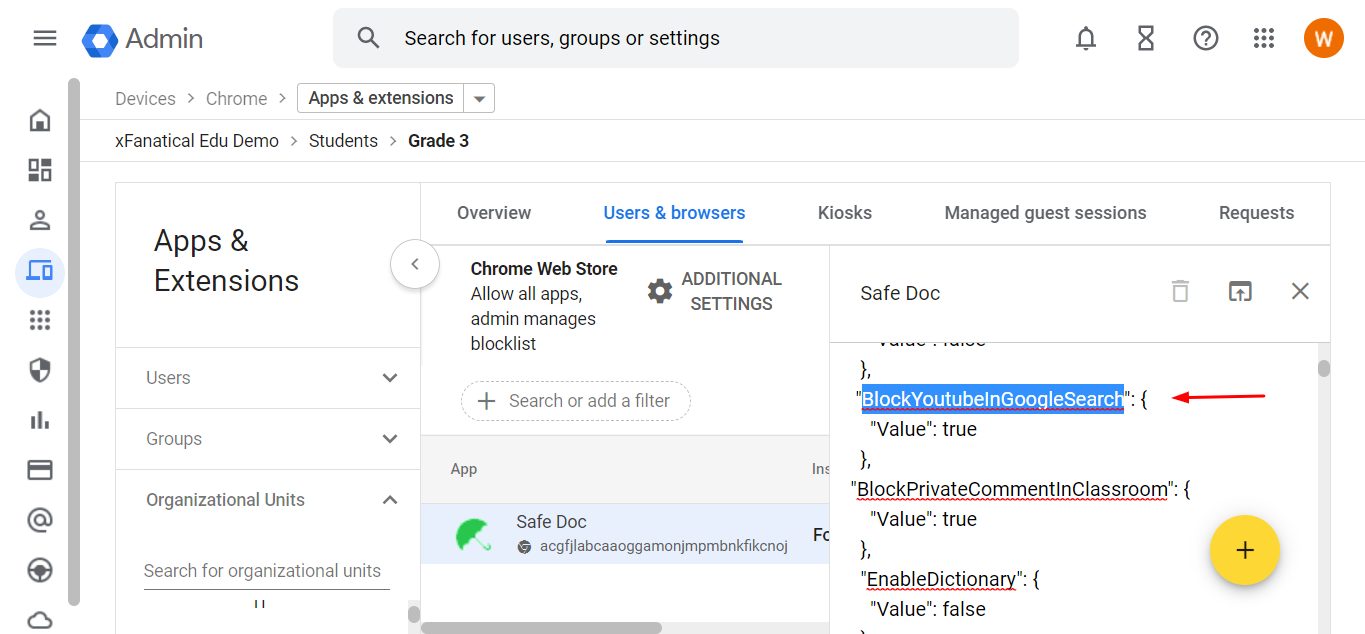 Block YouTube in Google Search - xFanatical