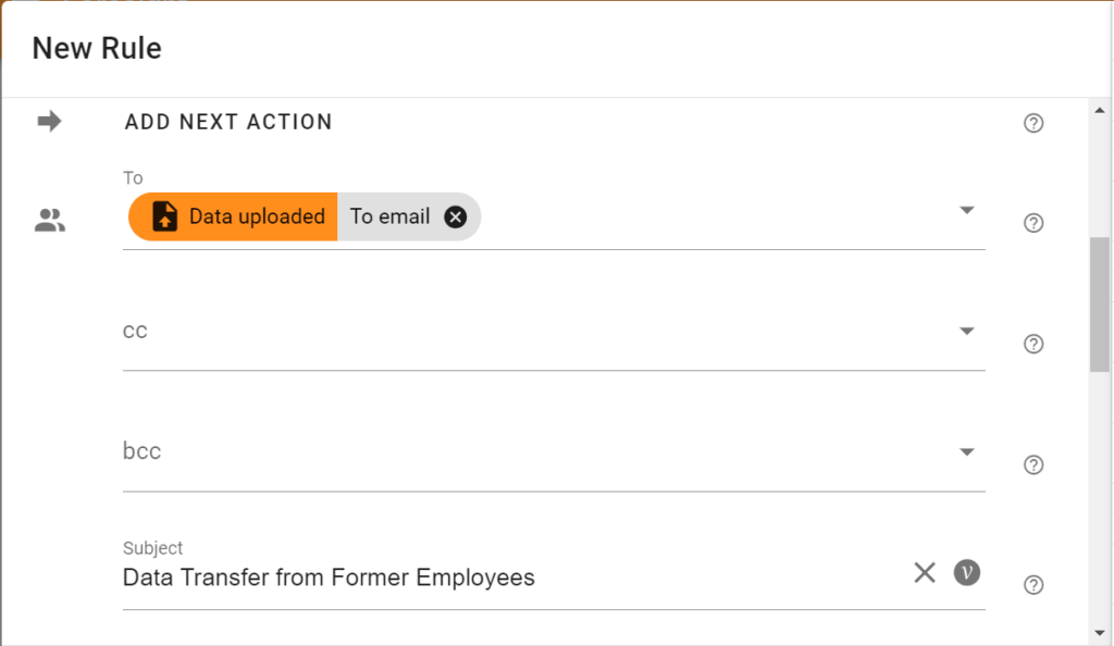 Bulk data transfer between users in Google Workspace
