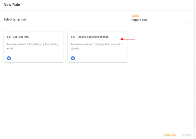 Bulk Force Password Change in Google Workspace