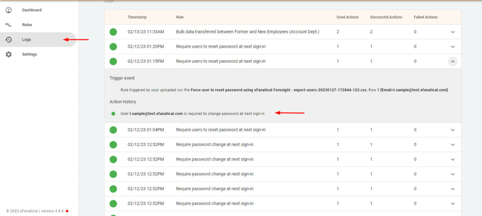 Bulk Force Password Change in Google Workspace