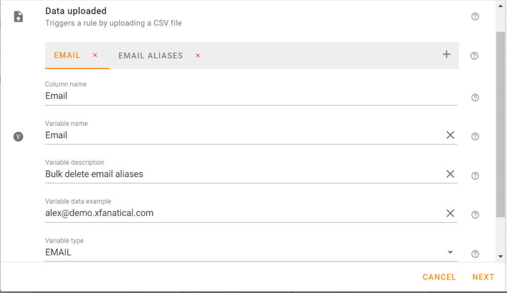 Bulk delete users email aliases from Google Workspace