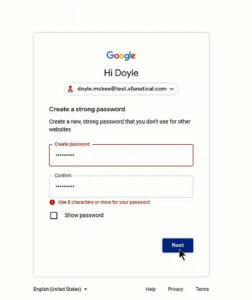 Bulk Reset Users' Passwords in Google Workspace