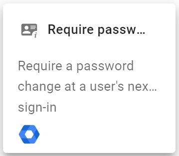 Bulk force password change for users in Google Workspace
