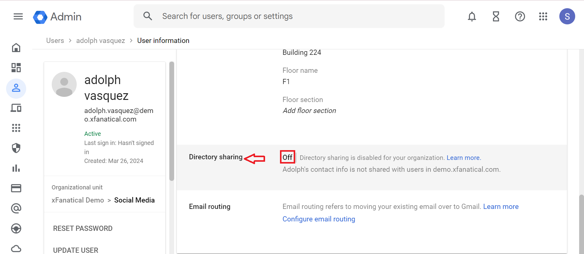 How to bulk show and hide users in Google Workspace |xFanatical