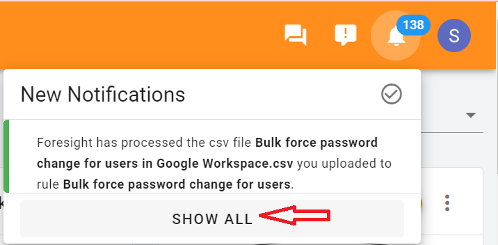 Bulk force password change for users in Google Workspace