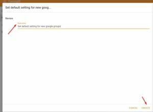 Set Default Group Settings for New Google Group | Xfanatical