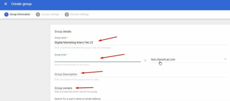 Set Default Group Settings for New Google Group | Xfanatical