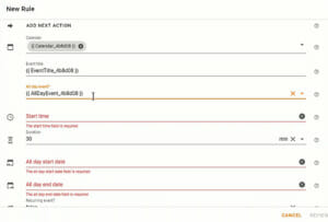 Bulk create calendar events and save time