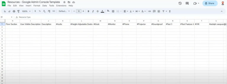 Bulk Add Calendar Resources in Google Workspace | xFanatical