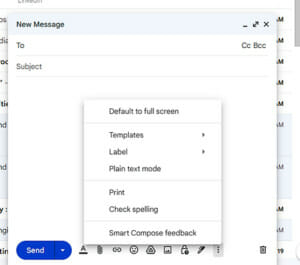 How to create email templates in gmail