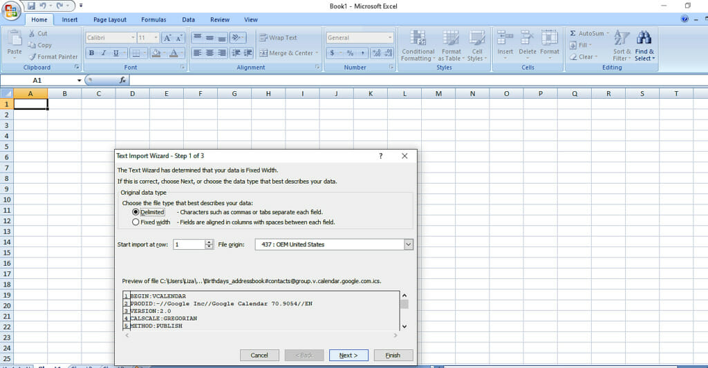 Export Google Calendar to Excel | xFanatical