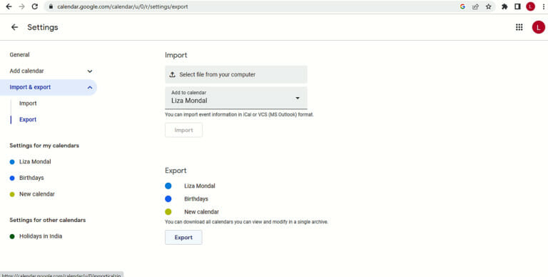 Export Google Calendar to Excel | xFanatical