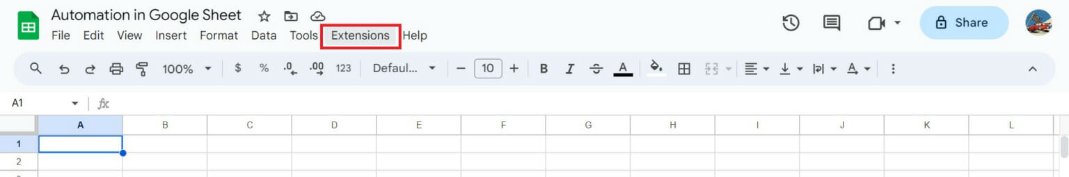 Automation Workflows in Google Sheets | xFanatical