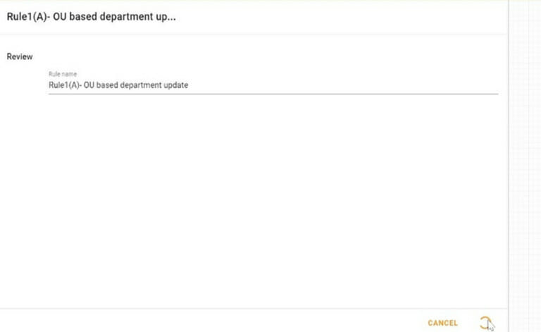 Automate Updating Departments by Org Unit