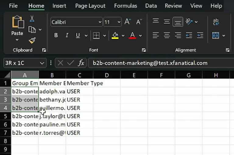 Efficiently export Google Workspace group members to CSV