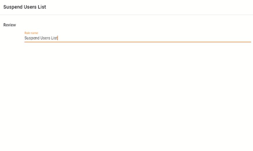 Export all suspended users in Google Workspace
