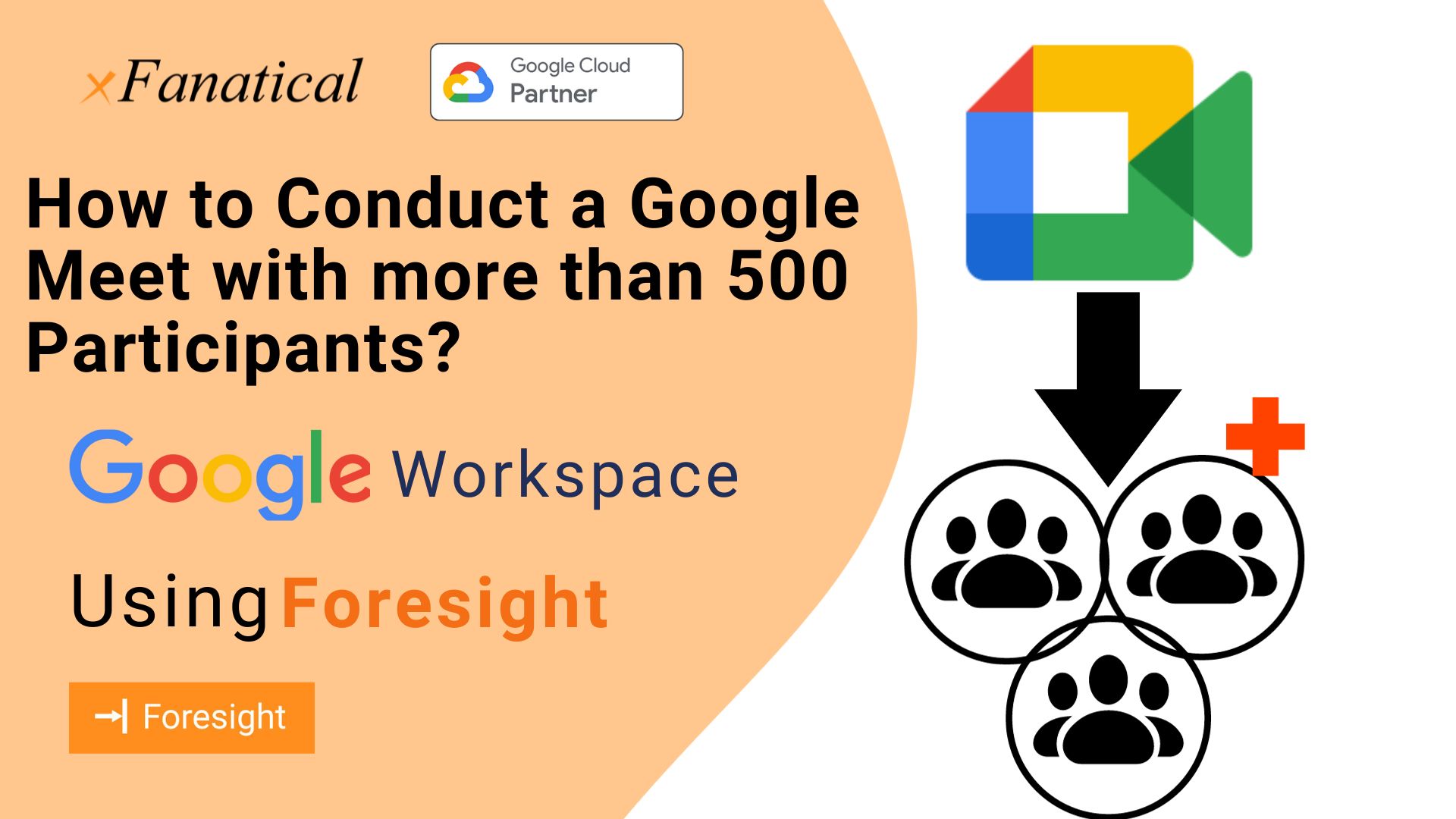 How to conduct a Google Meet with more than 500 participants?