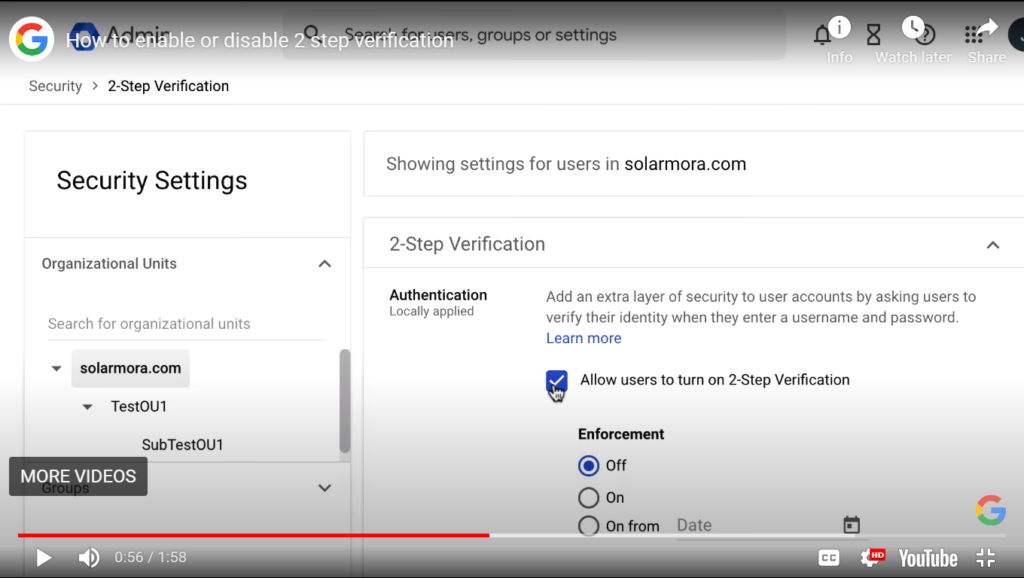 Know all about the best practices on Google Workspace security