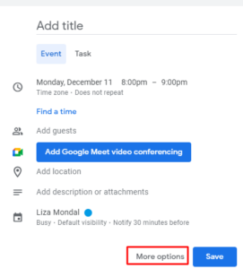 How do you connect Google Docs to Google Calendar?