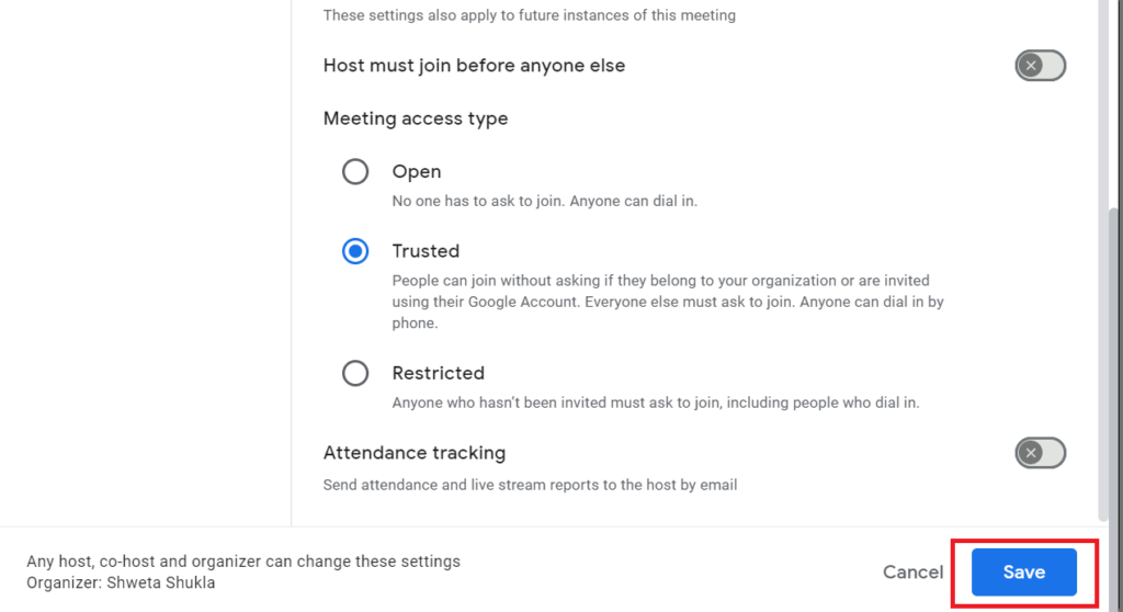 How do I Enable the Waiting Room Feature in Google Meet?