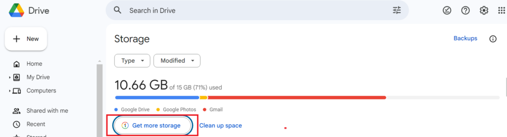 Optimizing your management of the Google Drive storage limit