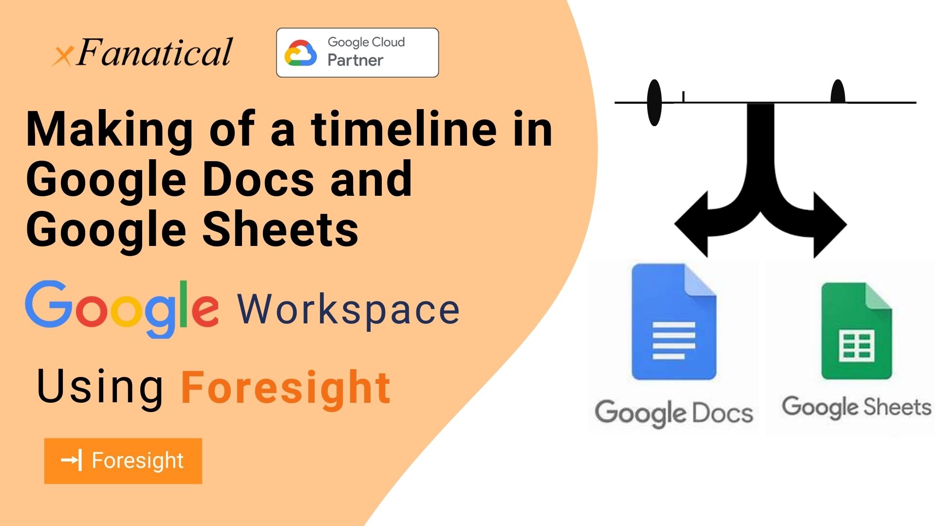 Making of a timeline in Google Docs and Google Sheets |xFanatical