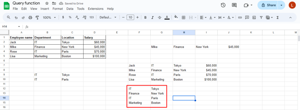 Know All About the QUERY Function in Google Sheets |xFanatical